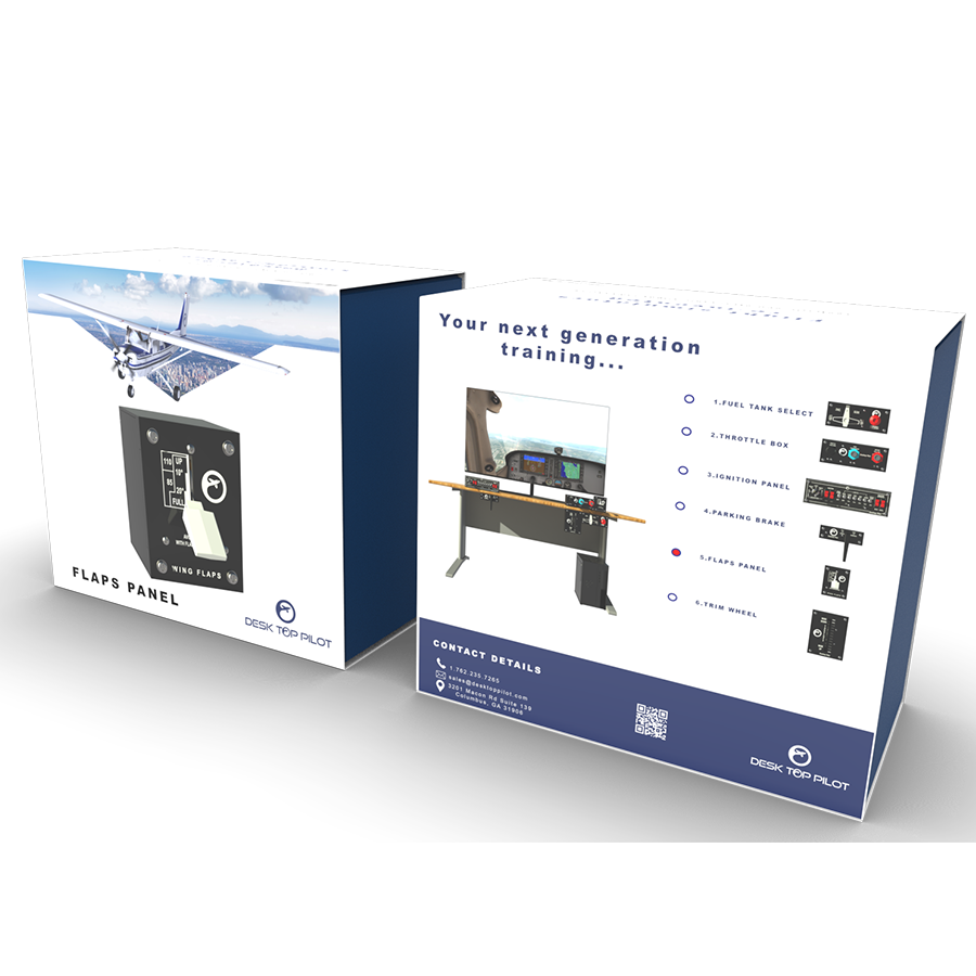 Flaps Panel – Desktop Pilot